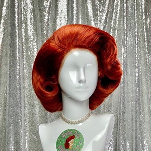 60’s Inspired Lace Front Wig in Style “first Lady” - Made to Order ...