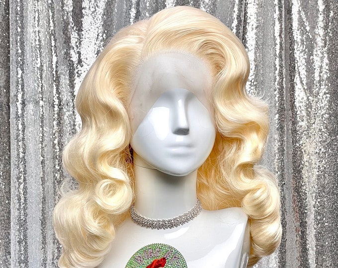 1950’s Inspired Lace Front Wig in Style “glam” - Made to Order - Old ...