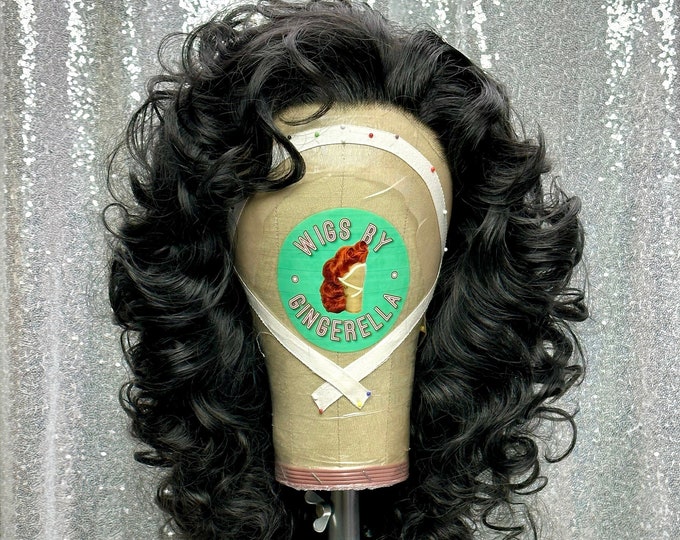 80’s Inspired Lace Front Wig in Style "alien" - Made to Order - 1980s ...