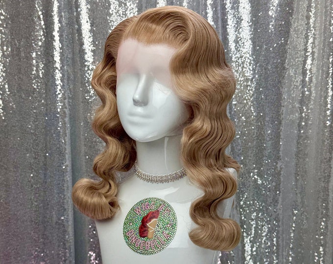 READY TO SHIP Perma-tease Lace Front Wig in Style "fame" - 50's ...