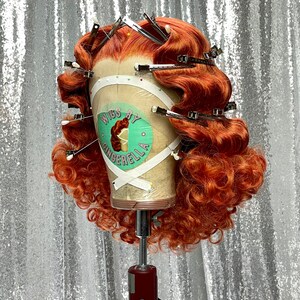 1940’s Inspired Lace Front Wig in Style “noir” XL - Made to Order ...