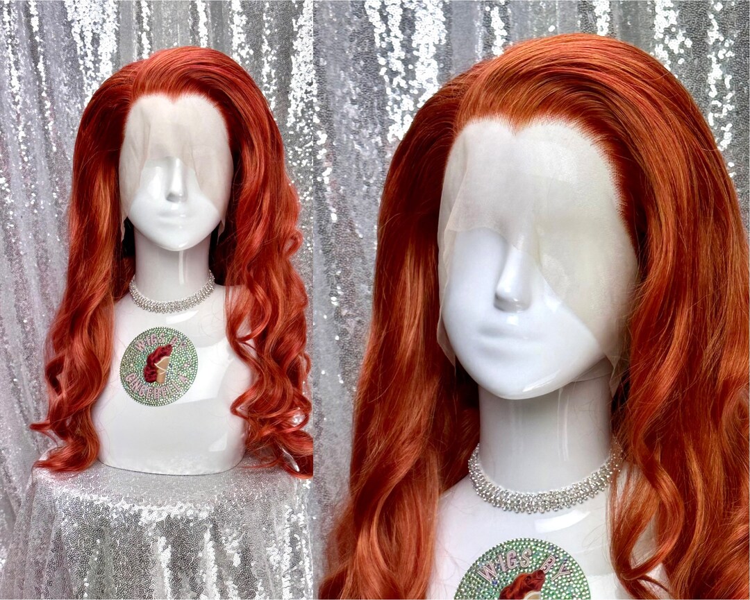 Custom Perma-tease Lace Front Wig Voluminous Curly Wavy Hair - Etsy