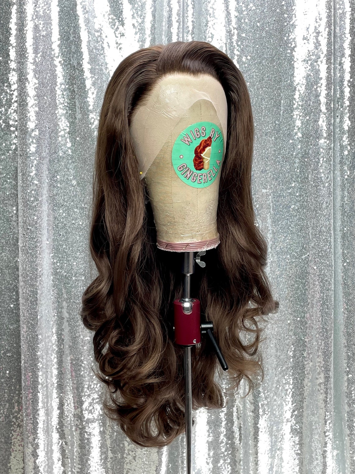 Custom Perma-tease Lace Front Wig Voluminous Curly Wavy Hair - Etsy