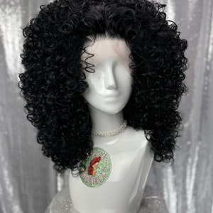 90’s Inspired Lace Front Wig in Style “believe” - Made to Order - Big ...