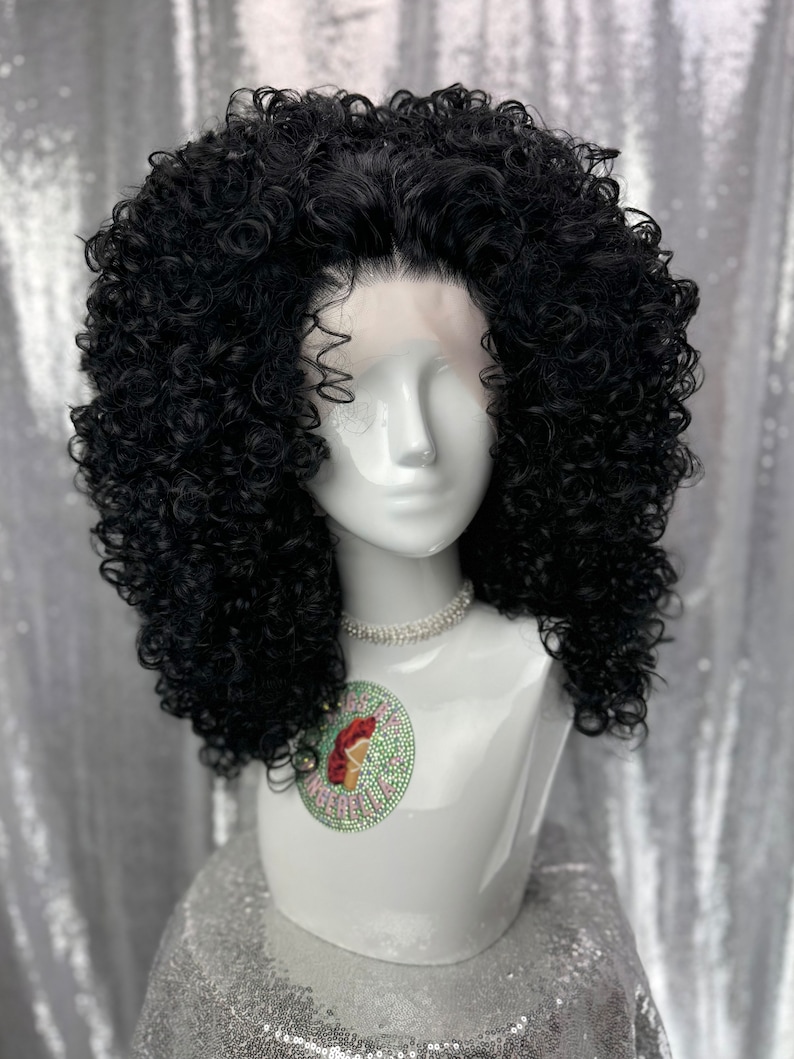 90’s Inspired Lace Front Wig in Style “believe” - Made to Order - Big ...