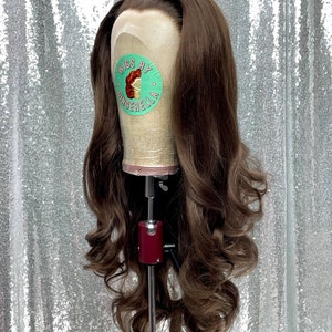 Custom Perma-tease Lace Front Wig - Voluminous Curly Wavy Hair - Etsy