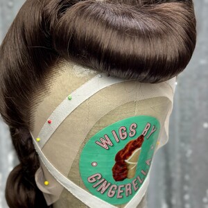 1940’s Inspired Lace Front Wig in Style “business” - Made to Order ...