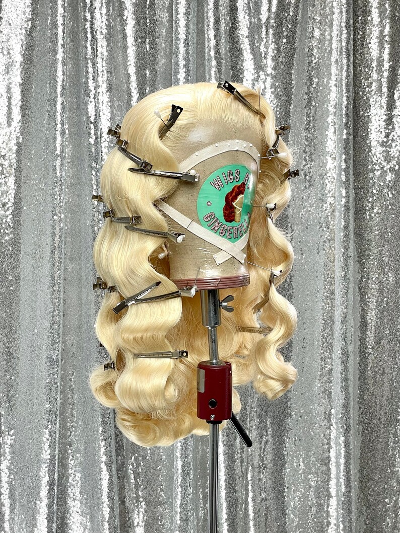 1950’s Inspired Lace Front Wig in Style "fame" - Made to Order - Old ...