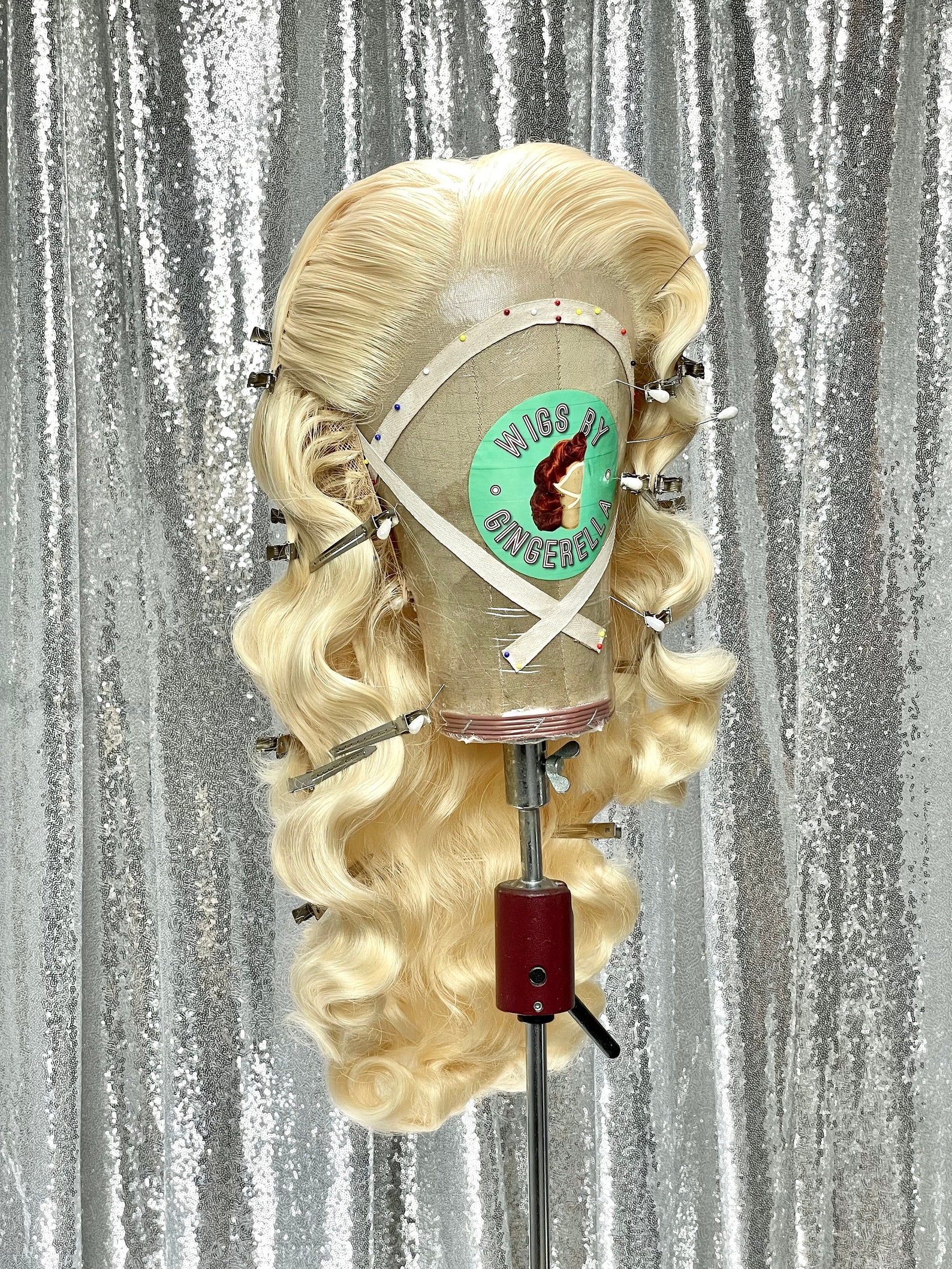 1950s Inspired Lace Front Wig in Style starlet anniversary Edition Made ...