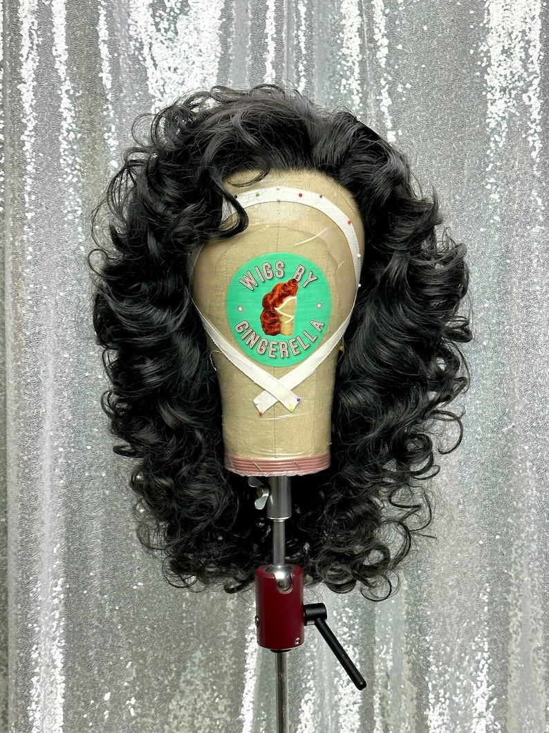 80’s Inspired Lace Front Wig in Style "alien" - Made to Order - 1980s ...