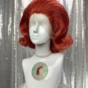 READY TO SHIP Fully Styled Lace Front Wig in Style mod 60's Inspired ...