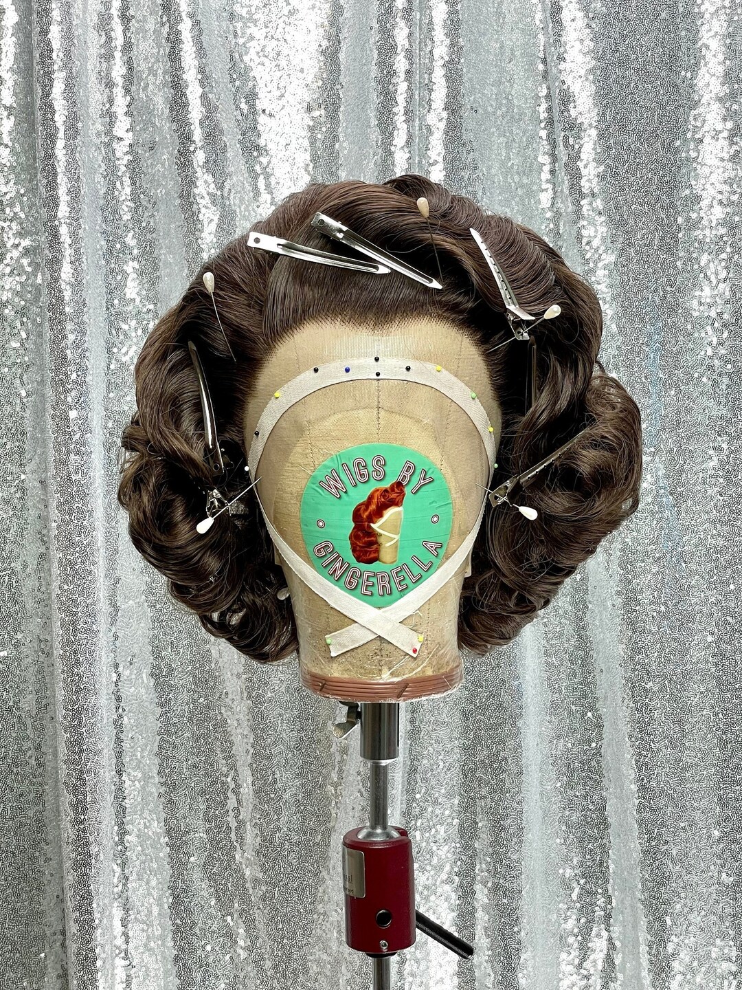 1950’s Inspired Lace Front Wig in Style “sugar” - Made to Order - 1960 ...