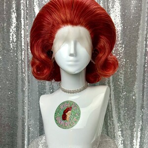 READY TO SHIP Fully Styled Lace Front Wig in Style mod 60's Inspired ...