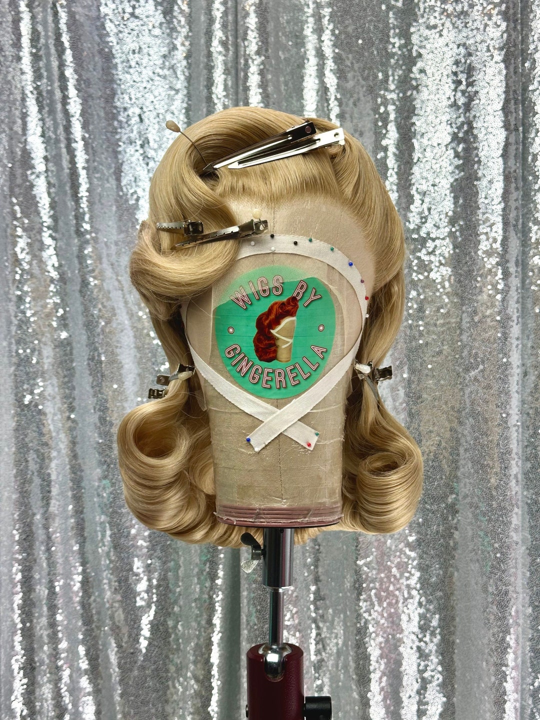 1950's Inspired Lace Front Wig in Style “lilly” - Made to Order - 50's ...