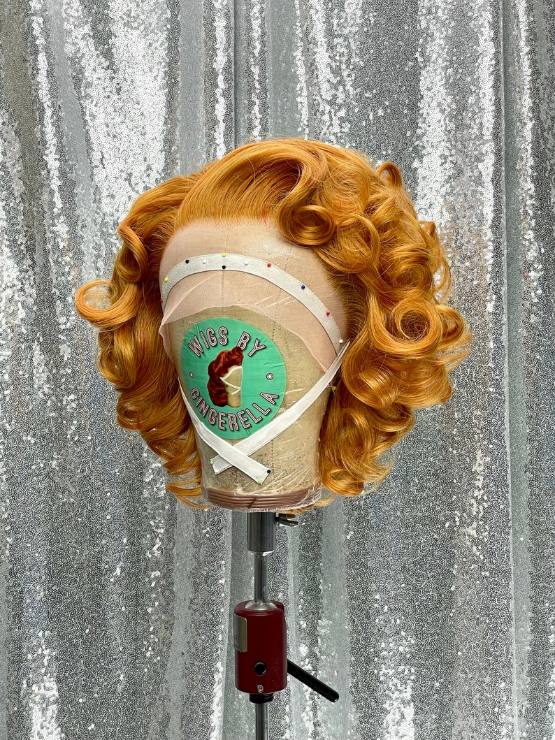 Custom Perma-tease Lace Front Wig Voluminous Curly Wavy Hair - Etsy