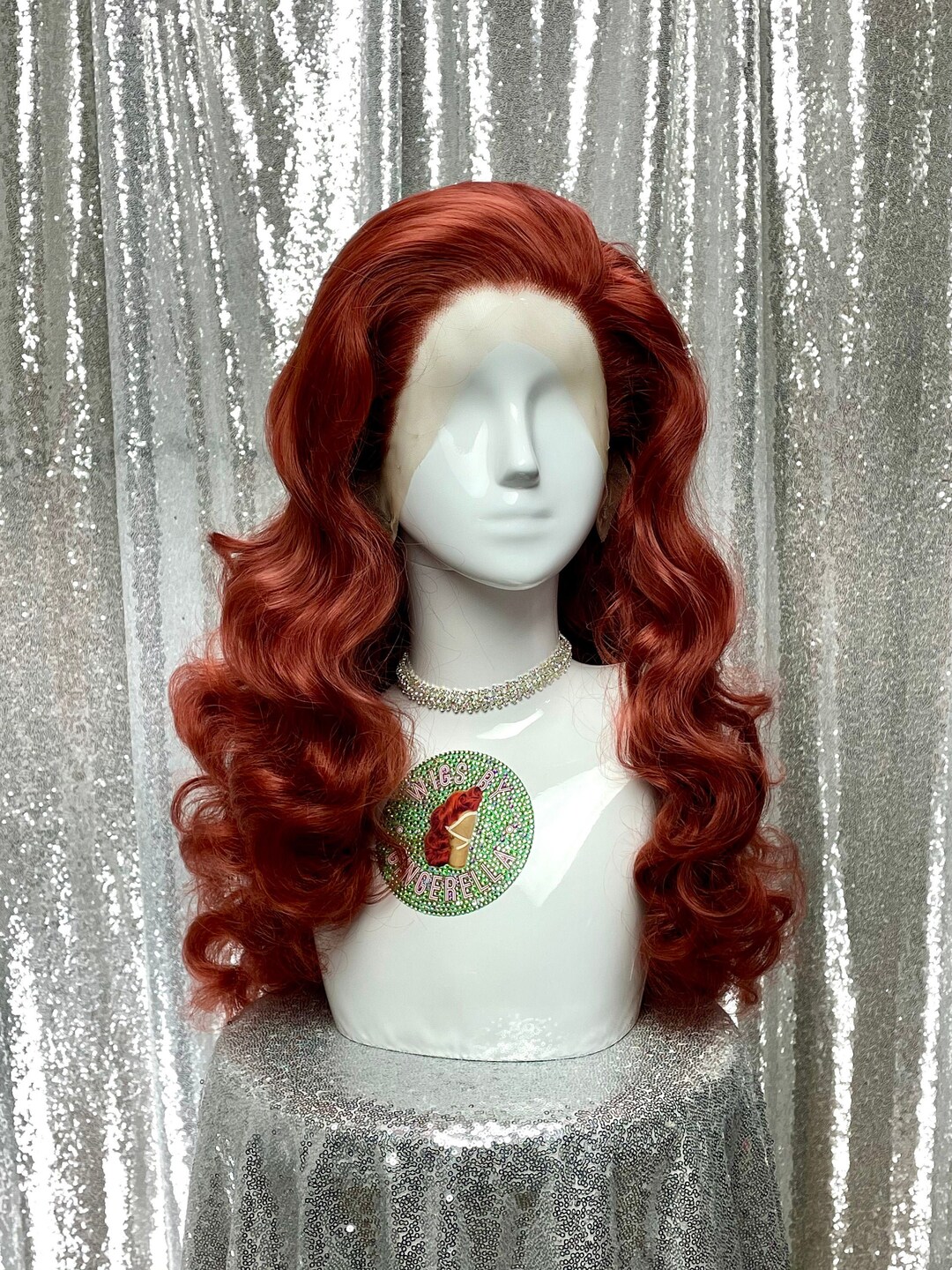 Custom Roller Set Lace Front Wig - Made to Order - Curly Wavy Big ...