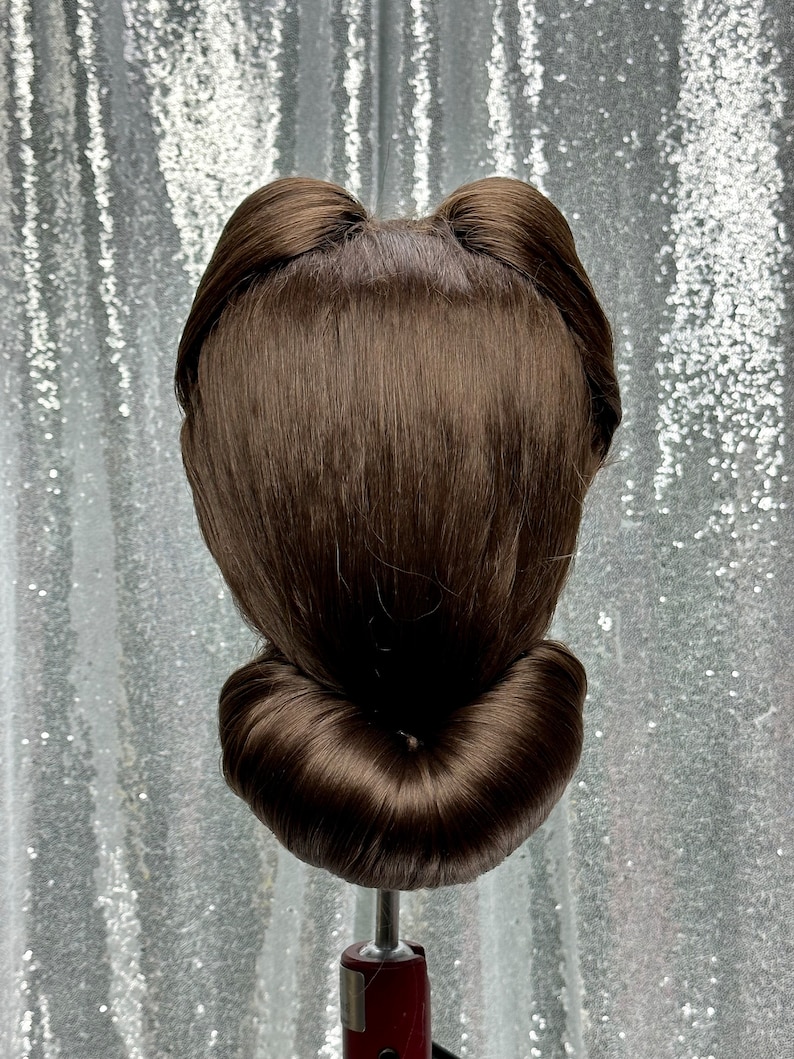 1940’s Inspired Lace Front Wig in Style “business” - Made to Order ...