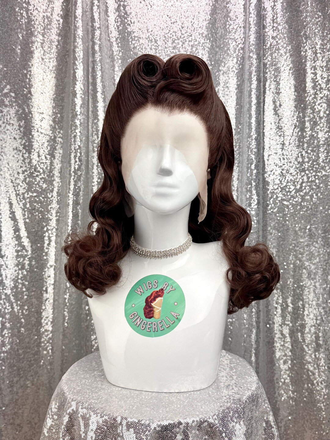READY TO SHIP - Deluxe Lace Front Wig in Style "moxie" - 1940's ...