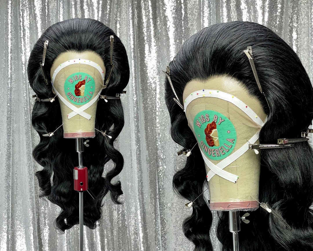 60’s Inspired Lace Front Wig in Style “beauty Queen” - Made to Order ...