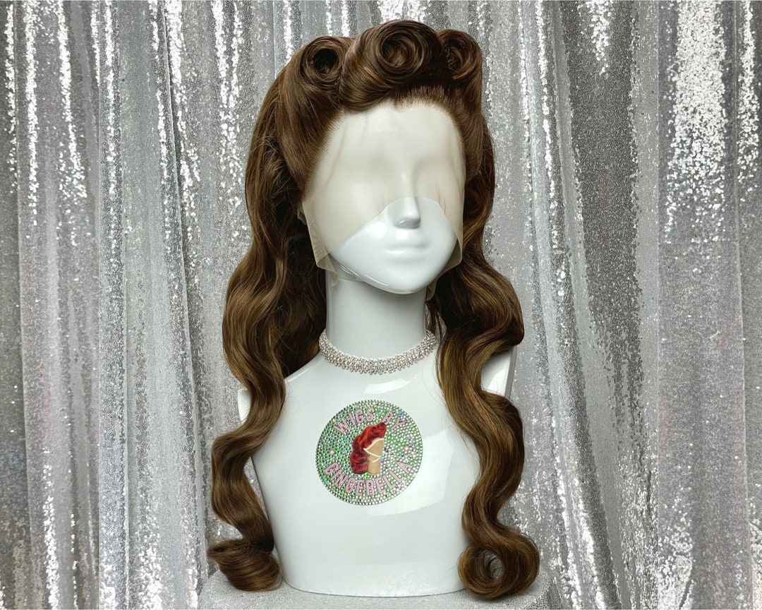 1940’s Inspired Lace Front Wig in Style “dame” - Made to Order - 1940 ...