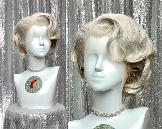 Lace Front Wig in Style bossy Made to Order Devil Wears Prada Miranda ...