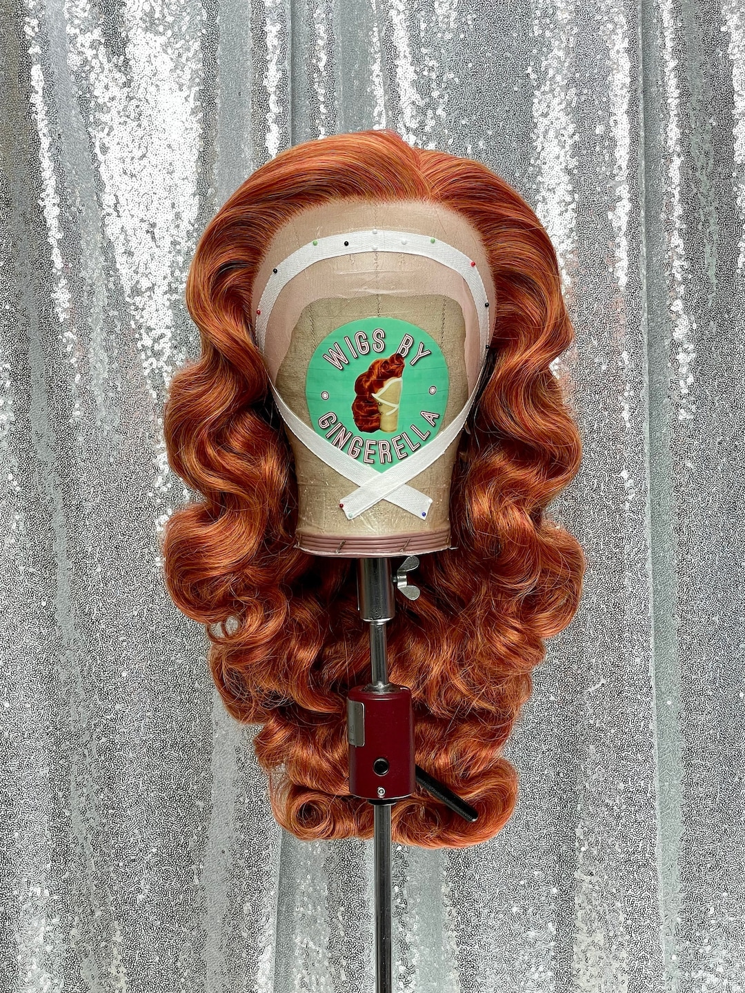 Custom Roller Set Lace Front Wig - Platinum Blonde Old Hollywood ...