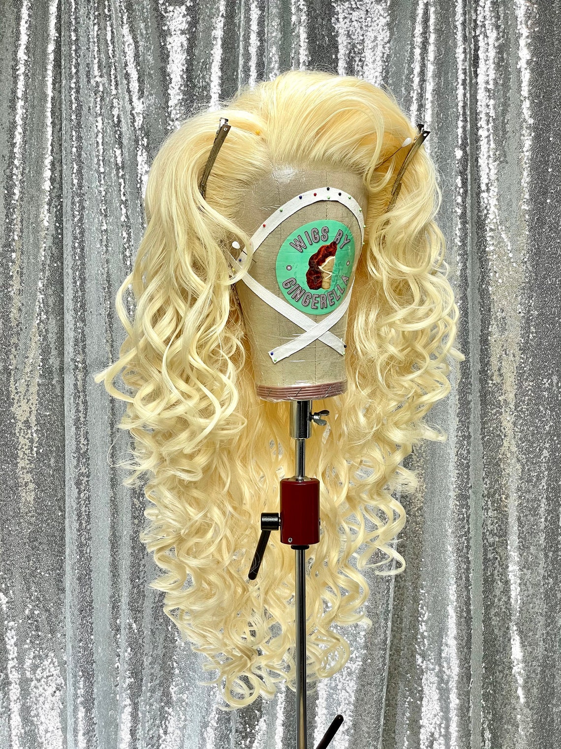 80s Inspired Lace Front Wig in Style Dancing | Etsy