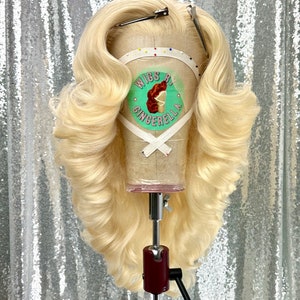 90’s Inspired Lace Front Wig in Style “super Model” - Made to Order ...