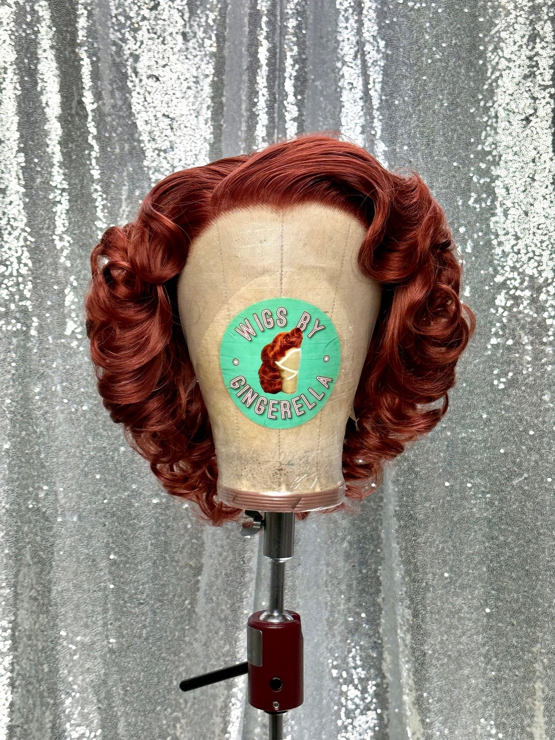 Custom Perma-tease Lace Front Wig Voluminous Curly Wavy Hair - Etsy ...