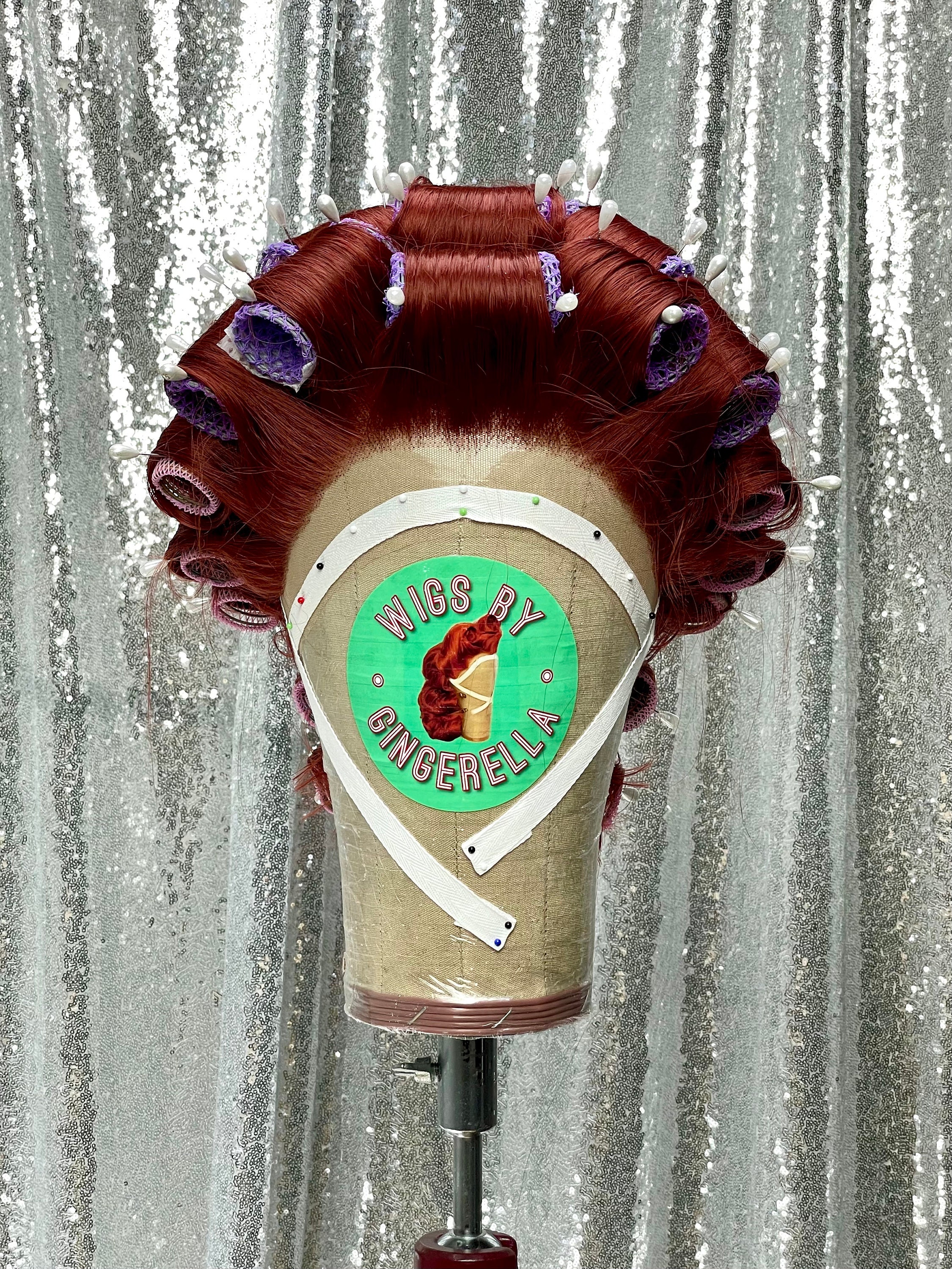 Custom Roller Set Lace Front Wig Made to Order Curly Wavy - Etsy