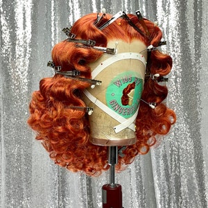 1940’s Inspired Lace Front Wig in Style “noir” XL - Made to Order ...