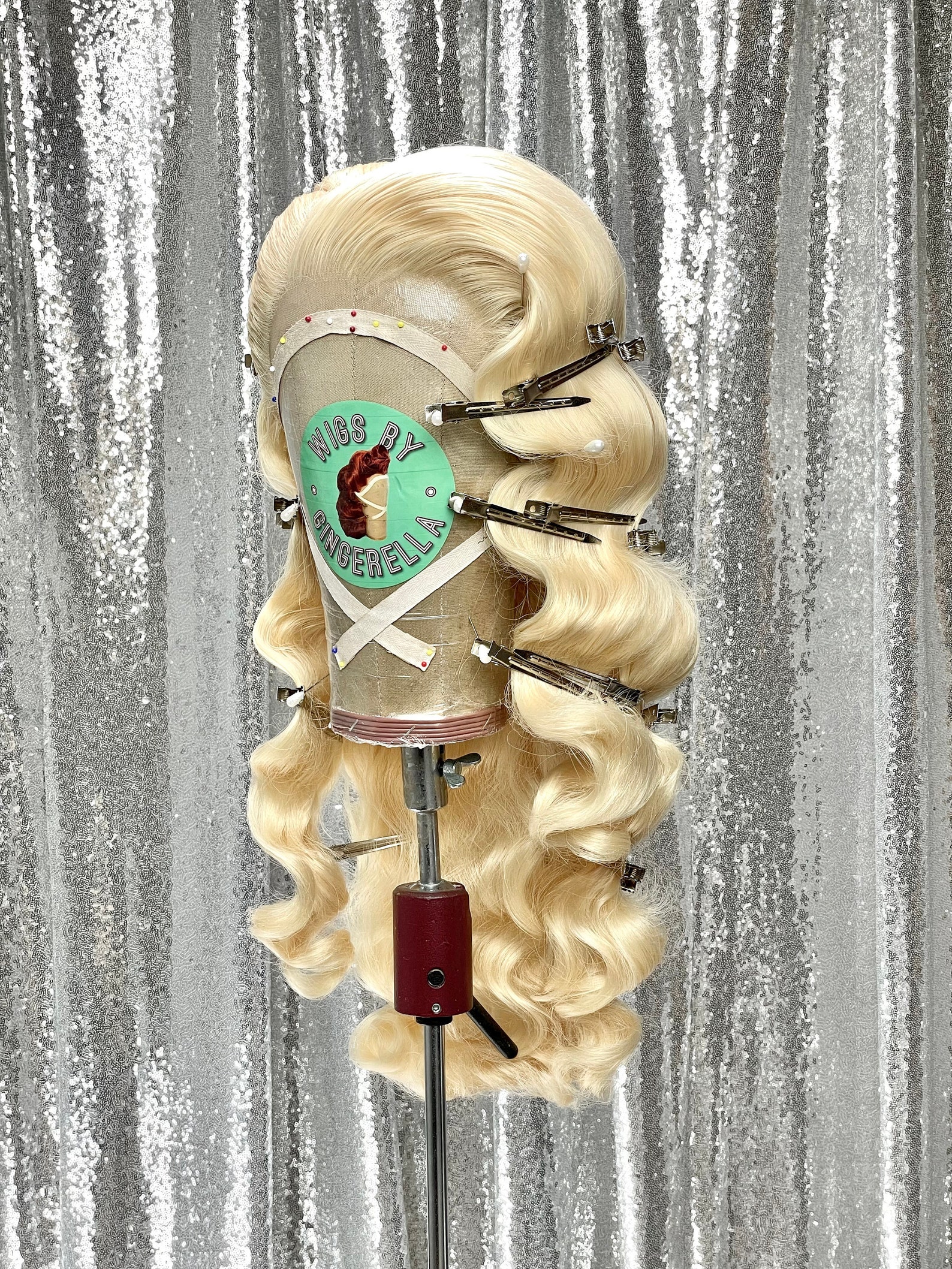 1950s Inspired Lace Front Wig in Style starlet anniversary Edition Made ...