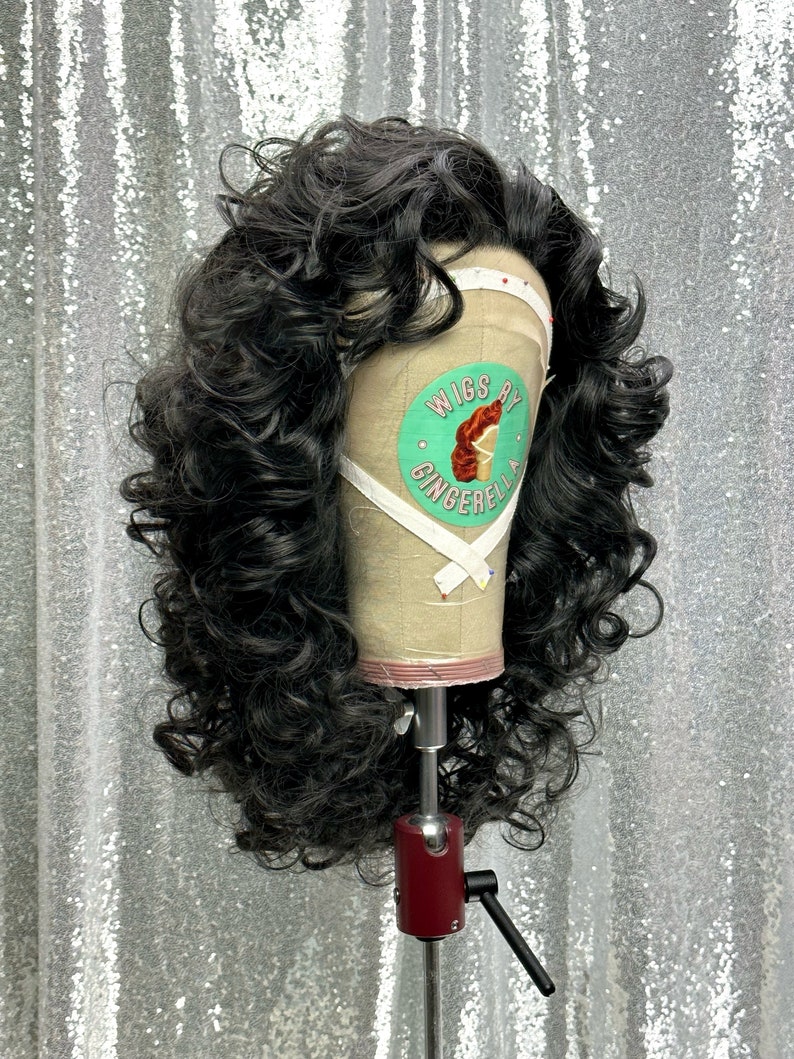 80’s Inspired Lace Front Wig in Style "alien" - Made to Order - 1980s ...
