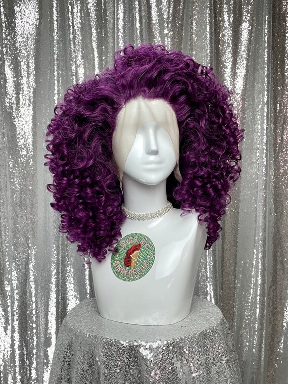 80s Inspired Lace Front Wig in Style ginger Made to Order - Etsy