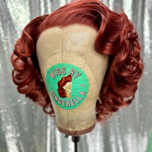 Custom Perma-tease Lace Front Wig Voluminous Curly Wavy Hair - Etsy