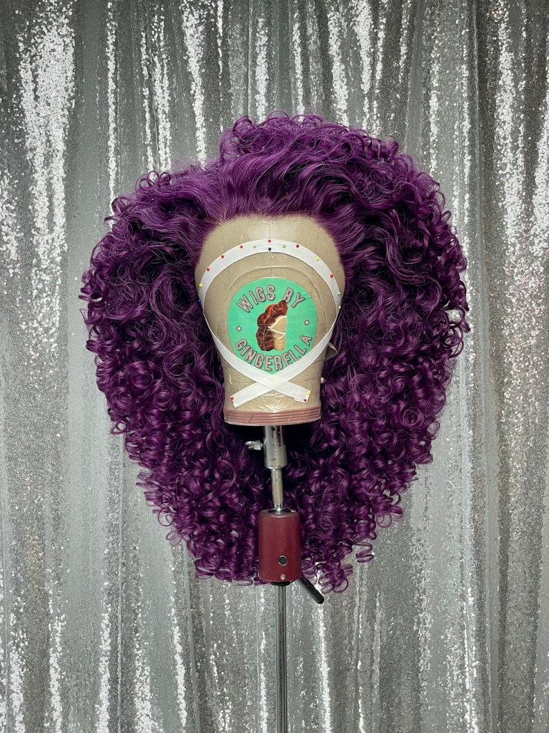 80’s Inspired Lace Front Wig in Style “ginger” - Made to Order - Big ...