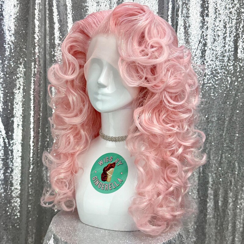 Tinsel Wig - Etsy