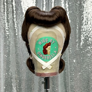 1940’s Inspired Lace Front Wig in Style “business” - Made to Order ...