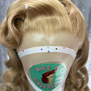 1940’s Inspired Lace Front Wig in Style “streusel” - Made to Order ...