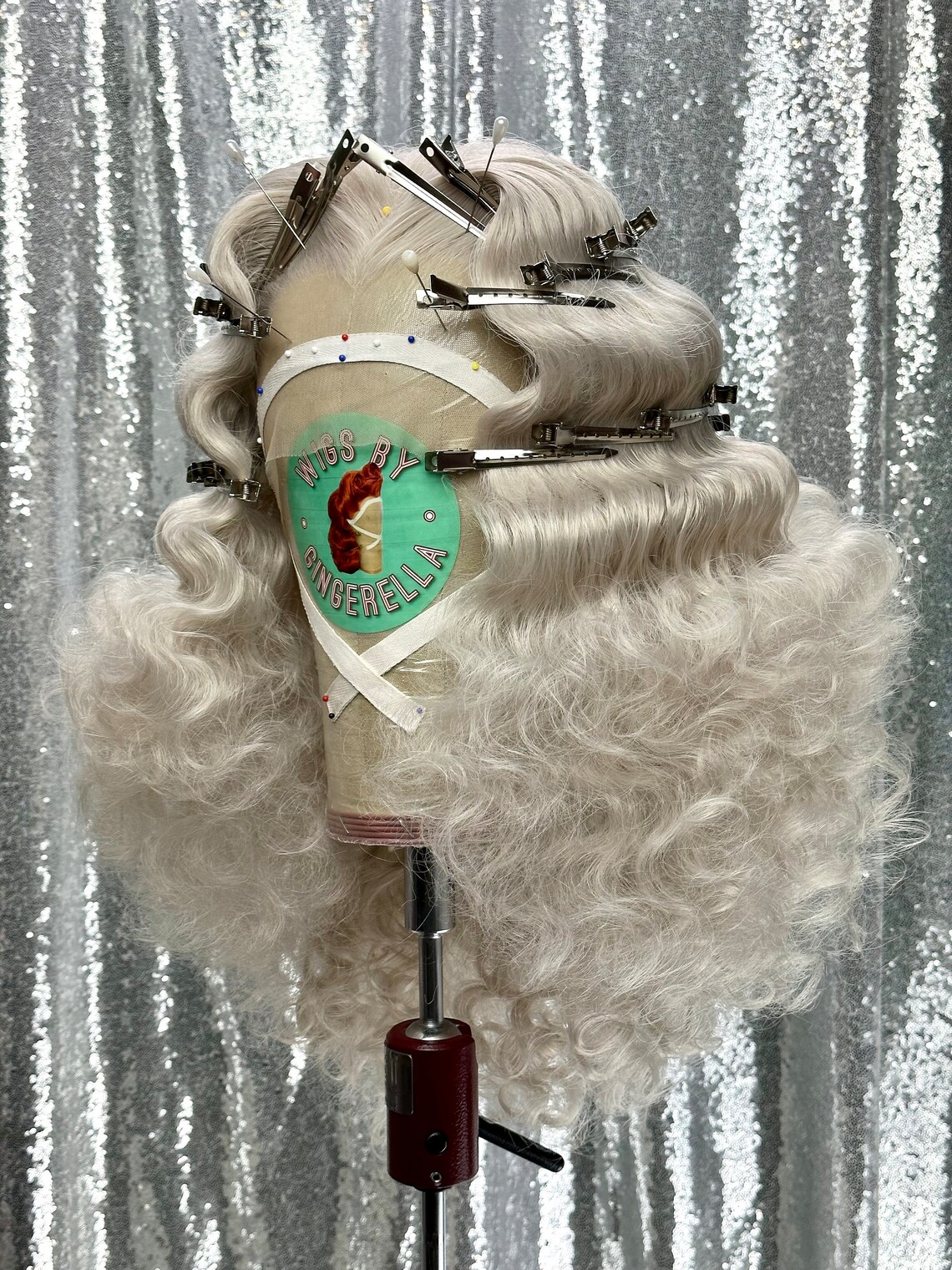 1940’s Inspired Lace Front Wig in Style “coven” - Made to Order - Wavy ...