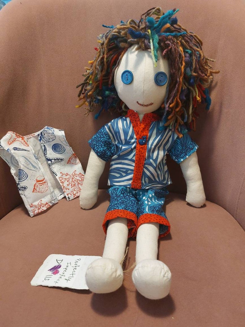 Custom Dude Rag Doll. Handmade to Order Boy Type Rag Doll With ...