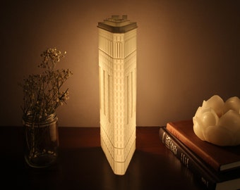 3d Printed Lamp Building - Etsy