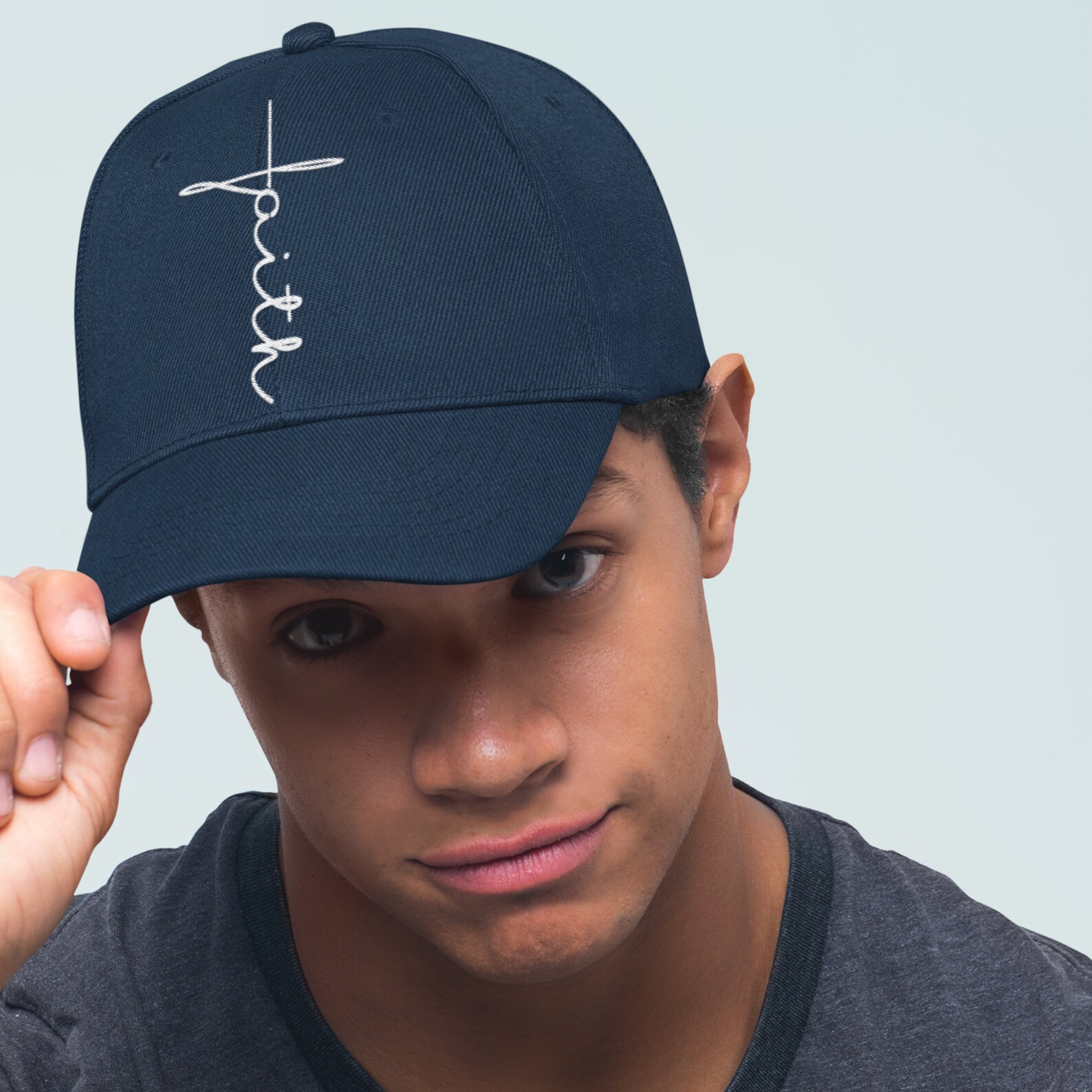 Christian Unisex Twill Hat With Saying faith - Etsy