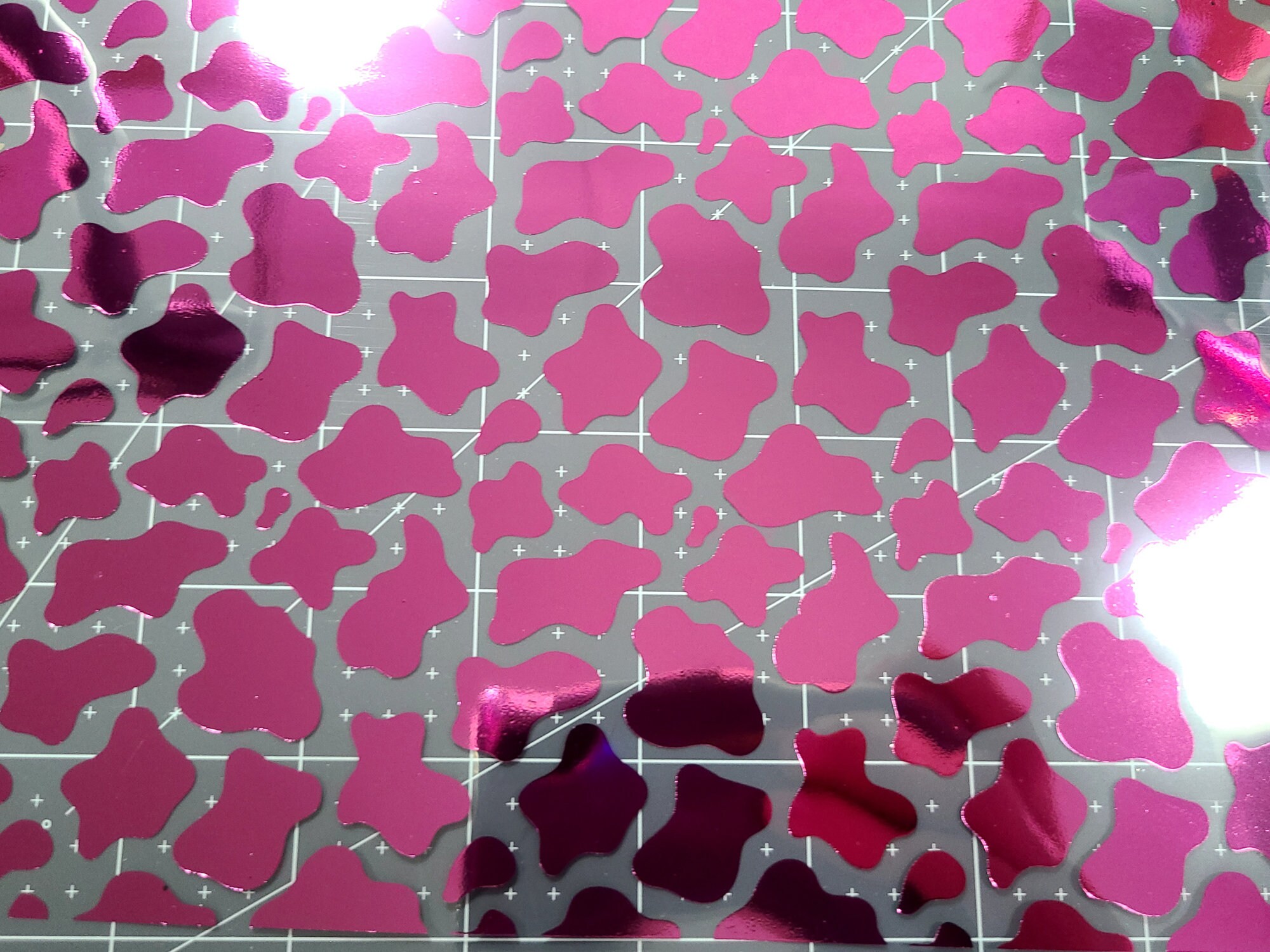 Cow Print 1 | Foil Transparency Full Sheet | Resin Insert | Inclusion ...