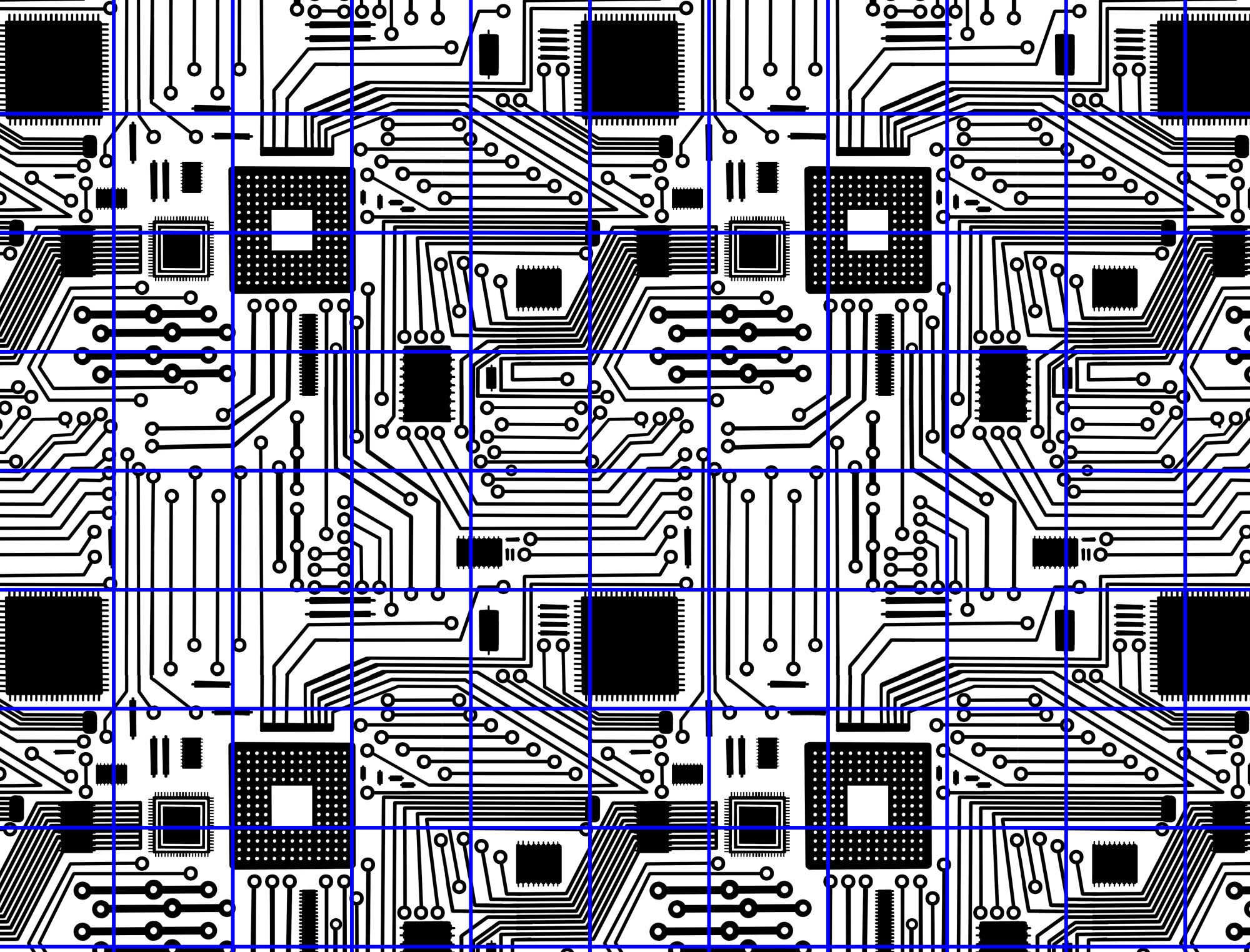 Circuit Board 1 Foil Transparency Full Sheet Resin Insert - Etsy
