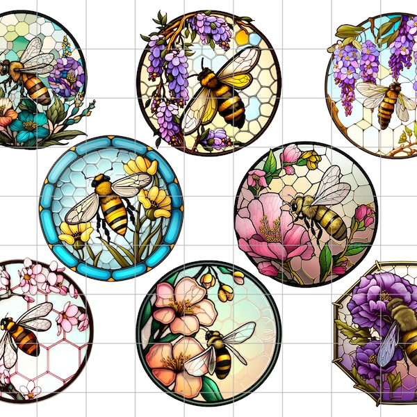 Stained Glass Insert - Etsy