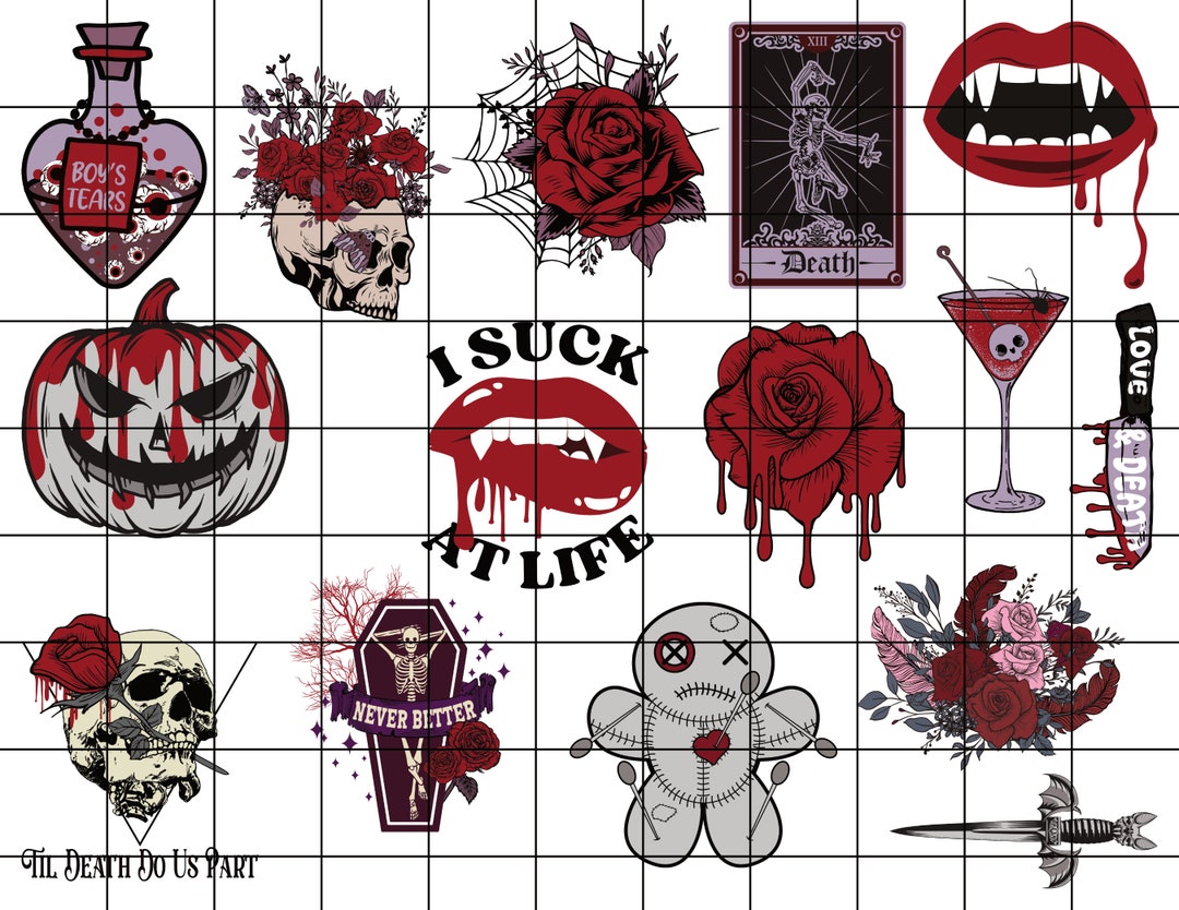 Goth Girl 1 Transparency Resin Inclusion, No Adhesive - Etsy