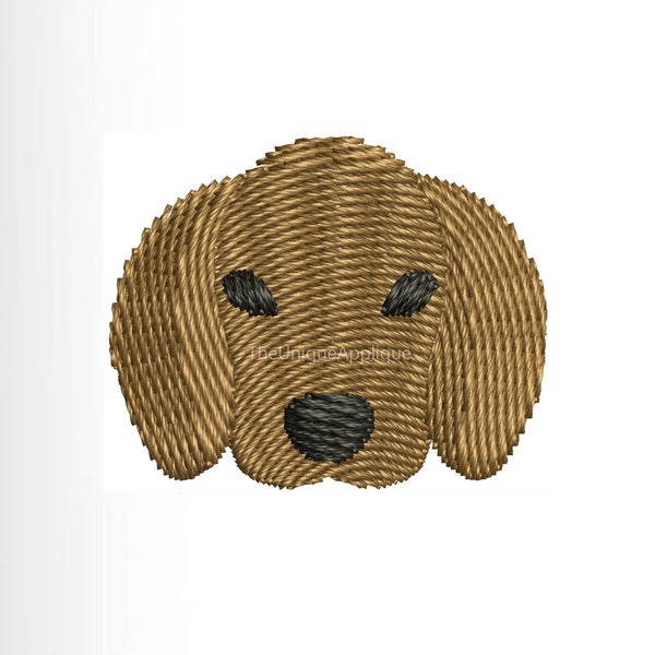 Dog Face Embroidery - Etsy