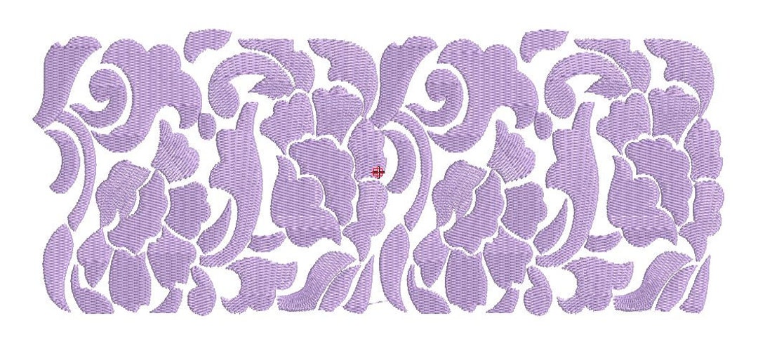 Border Machine Embroidery Design-lace Embroidery Design-rug Making ...