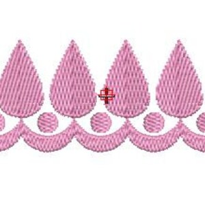 Border Machine Embroidery Design (set of 4 ), Lace Embroidery Designs ...